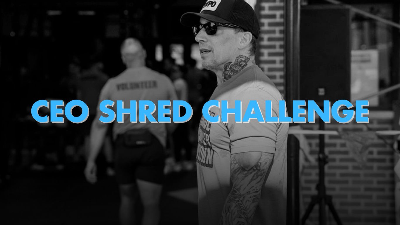 The September CEO SHRED Body Transformation Challenge – Thundrbro